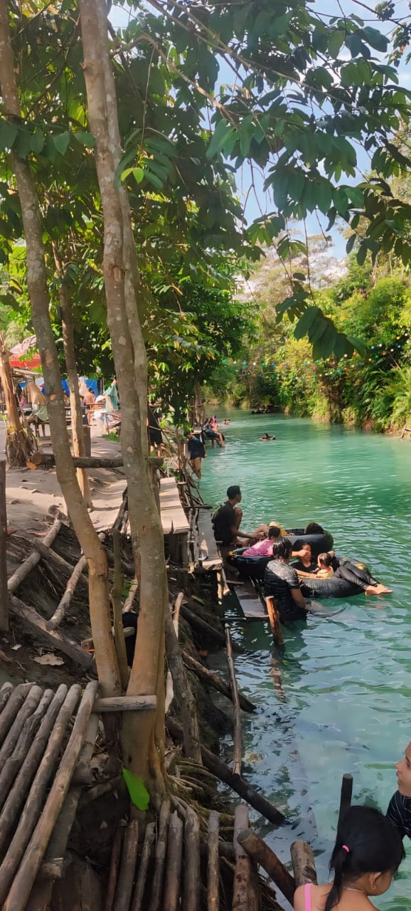 Sungai Biru RF2, Surga Tersembunyi di Desa Betung Selatan Kabupaten ...