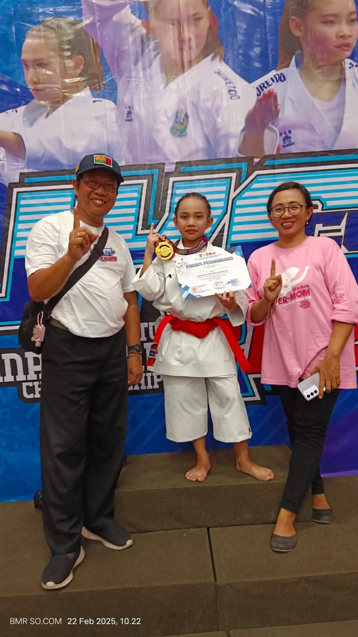 ABISHAI RATRI SISWI SDN KEPUH KIRIMAN 1 WARU SIDOARJO SABET 3 MEDALI PADA EVENT JKC CUP 2K25 DI ...